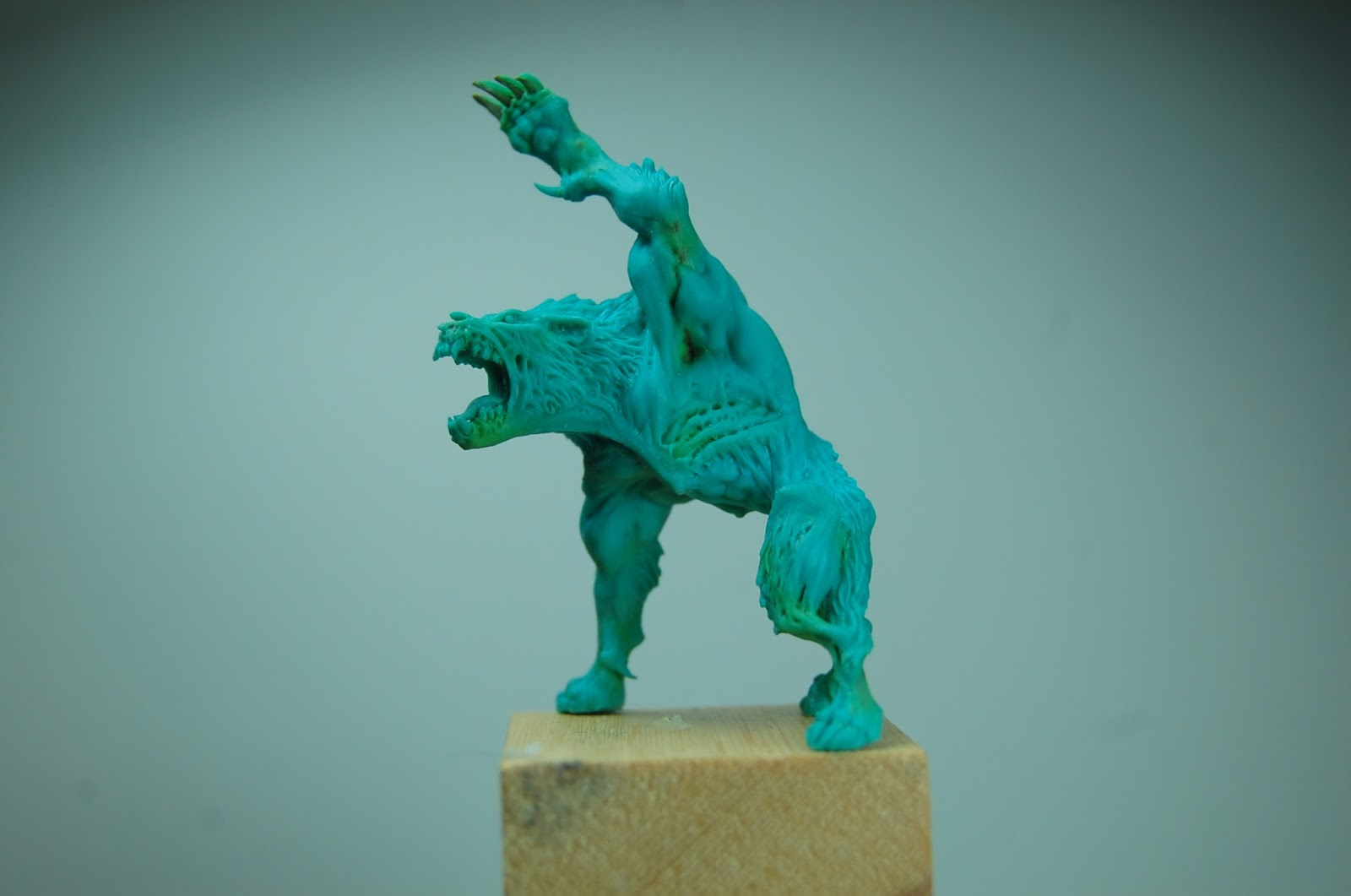 Sculptures Black Plague : Abomination, Wolf-Bomination et Abominotaure ...